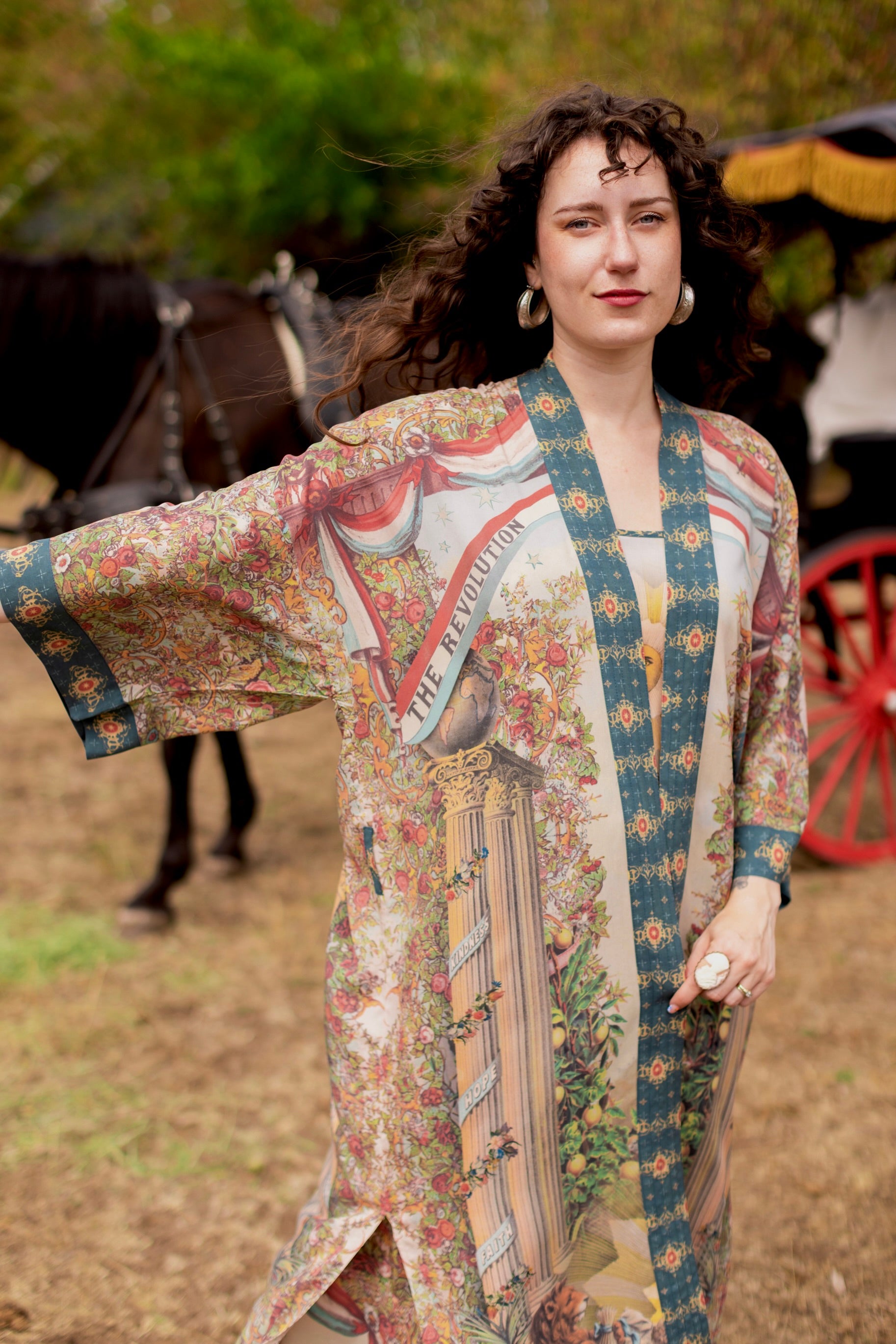 Love Revolution Opera Duster (Full Length) | Market of Stars